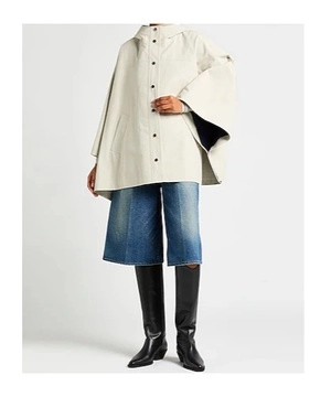 Brunello Cucinelli Cape-style Coat With Hood