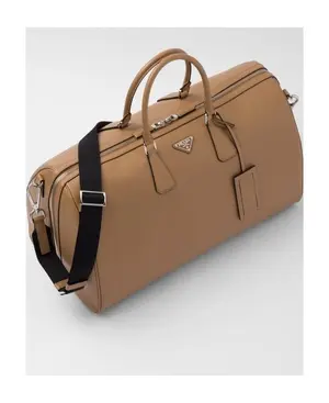 Prada Saffiano Leather Travel Bag