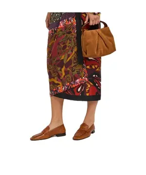 Dries Van Noten Leather Loafers With Wooden Heels