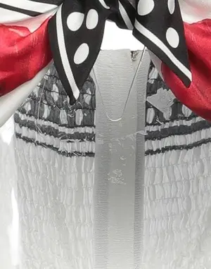 Dolce & Gabbana Sleeveless Floral Polka Dot Top