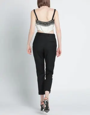 Dolce & Gabbana Sleeveless Floral Polka Dot Top