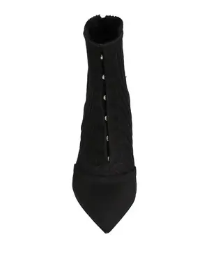 Dolce & Gabbana Solid Color Pointed-toe Ankle Boots
