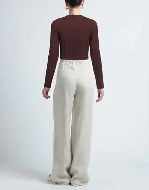 Dolce & Gabbana Solid Color Long Sleeve Top