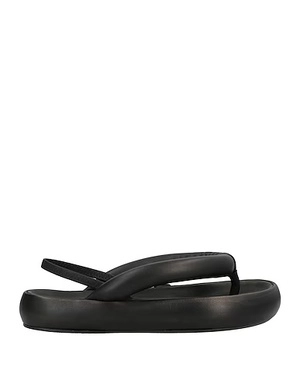Isabel Marant Étoile Simple Leather Flip-flops - Black