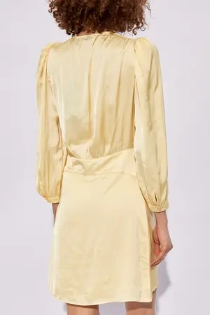 Zadig&Voltaire Rhodri Pleat Detailed Mini Dress