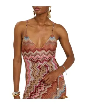 Missoni Snake Print Knit Maxi Dress