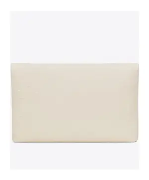 Saint Laurent Cassandre Envelope Large Clutch Bag - Retro White