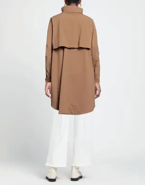 Max Mara Solid Color Long-sleeve Trench Coat