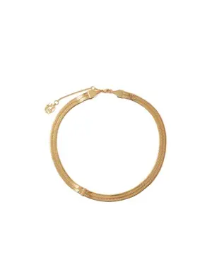 Burberry Engraved Check Necklace