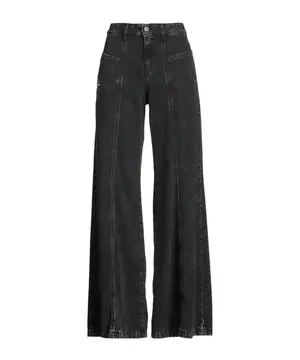 DIESEL® Flared Denim Trousers - Black