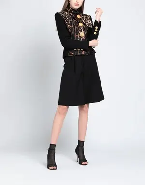 Dolce & Gabbana Leopard Brocade Jacquard Coat