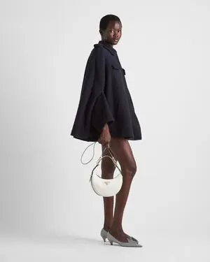 Prada Arqué Small Leather Shoulder Bag