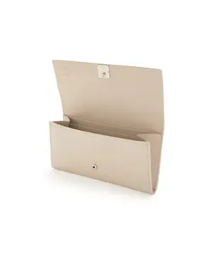 Loewe Continental Wallet In Pebble Grain Calf