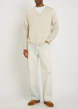 Our Legacy V-neck Knit Sweater