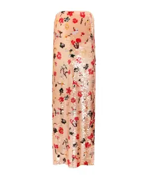 Tory Burch Mesh Dress - Nude