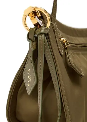 Alaïa Nylon Shoulder Bag