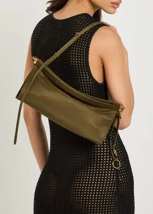 Alaïa Nylon Shoulder Bag