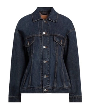 Balenciaga Dark Wash Denim Trucker Jacket