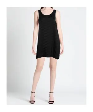 Balenciaga Logo Crew Neck Dress