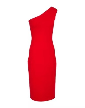 Sportmax One-shoulder Knit Dress