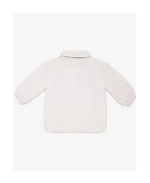 Fendi Pink Fleece And Ff Nylon Reversible Shirt Jacket