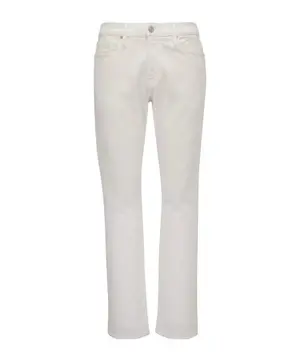 FRAME Belt-loop Jeans - White