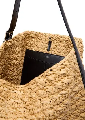 TOTEME Straw Handbag