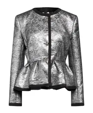 Dolce & Gabbana Two-tone Brocade Long Sleeve Blazer