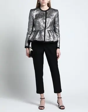 Dolce & Gabbana Two-tone Brocade Long Sleeve Blazer