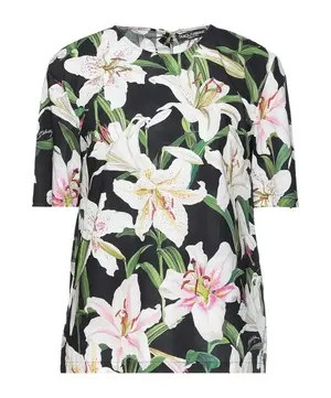 Dolce & Gabbana Floral Print Short Sleeve Top