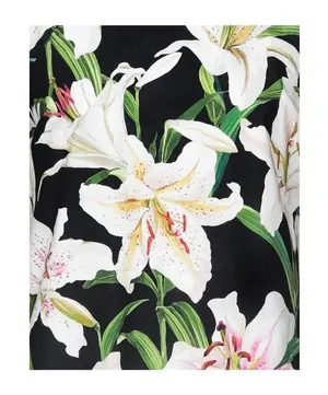 Dolce & Gabbana Floral Print Short Sleeve Top