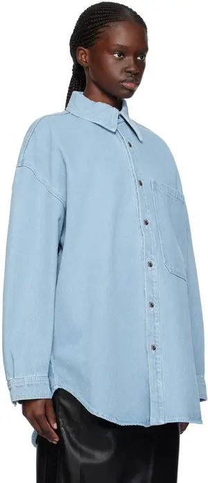 Nanushka Pocket Denim Shirt