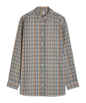 TOTEME Checked Cotton-poplin Shirt