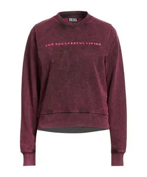 DIESEL® Plain Colour Sweatshirt - Red