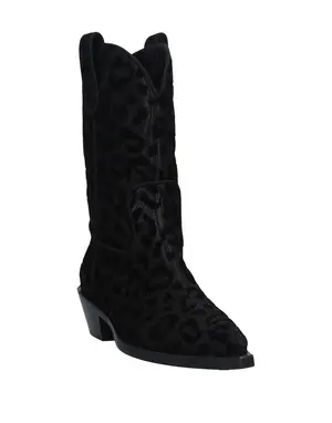 Dolce & Gabbana Sequin Cowboy Ankle Boots