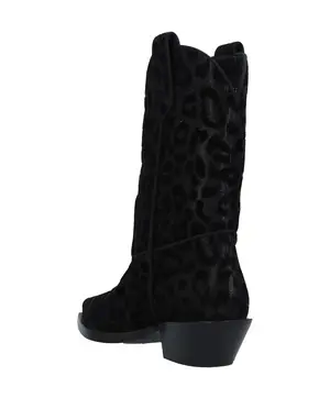Dolce & Gabbana Sequin Cowboy Ankle Boots