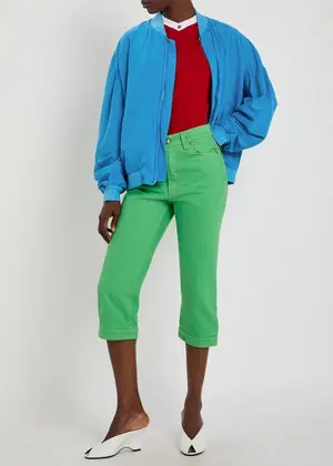 Versace Poplin Bomber Jacket