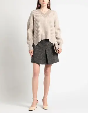 Brunello Cucinelli Cashmere V-neck Sweater With Sequins