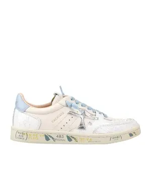 Premiata Bsktclad Strapped Low-top Casual Shoes - White