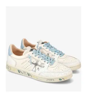 Premiata Bsktclad Strapped Low-top Casual Shoes