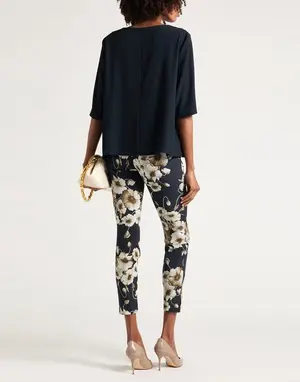 Dolce & Gabbana Floral Slim-fit Pants