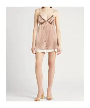Brunello Cucinelli V-neck Spaghetti Strap Top