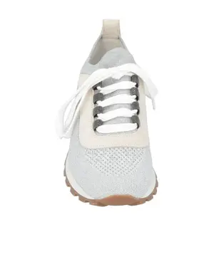 Brunello Cucinelli Round Toe Low-top Lace-up Sneakers