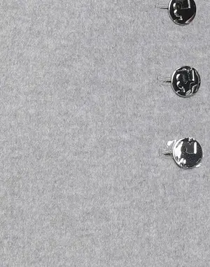 Tory Burch Side Button A-line Skirt