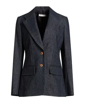Chloé Single-breasted Denim Blazer - Black