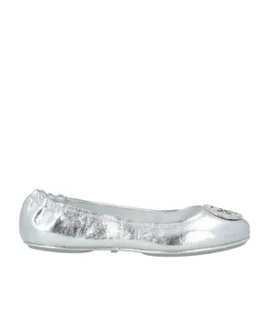 Tory Burch Metallic Ballet Flats