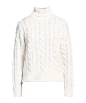 Brunello Cucinelli Long-sleeve Cable Knit Turtleneck Sweater
