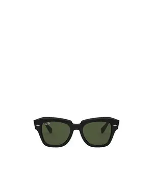 Ray-ban Square Logo Sunglasses - Green