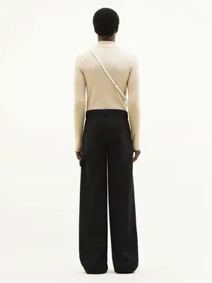 COURREGES Rib-knit Mock-neck Jumper