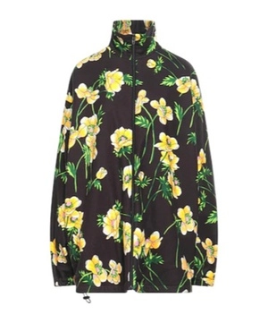 Balenciaga Printed Long Sleeve Jacket